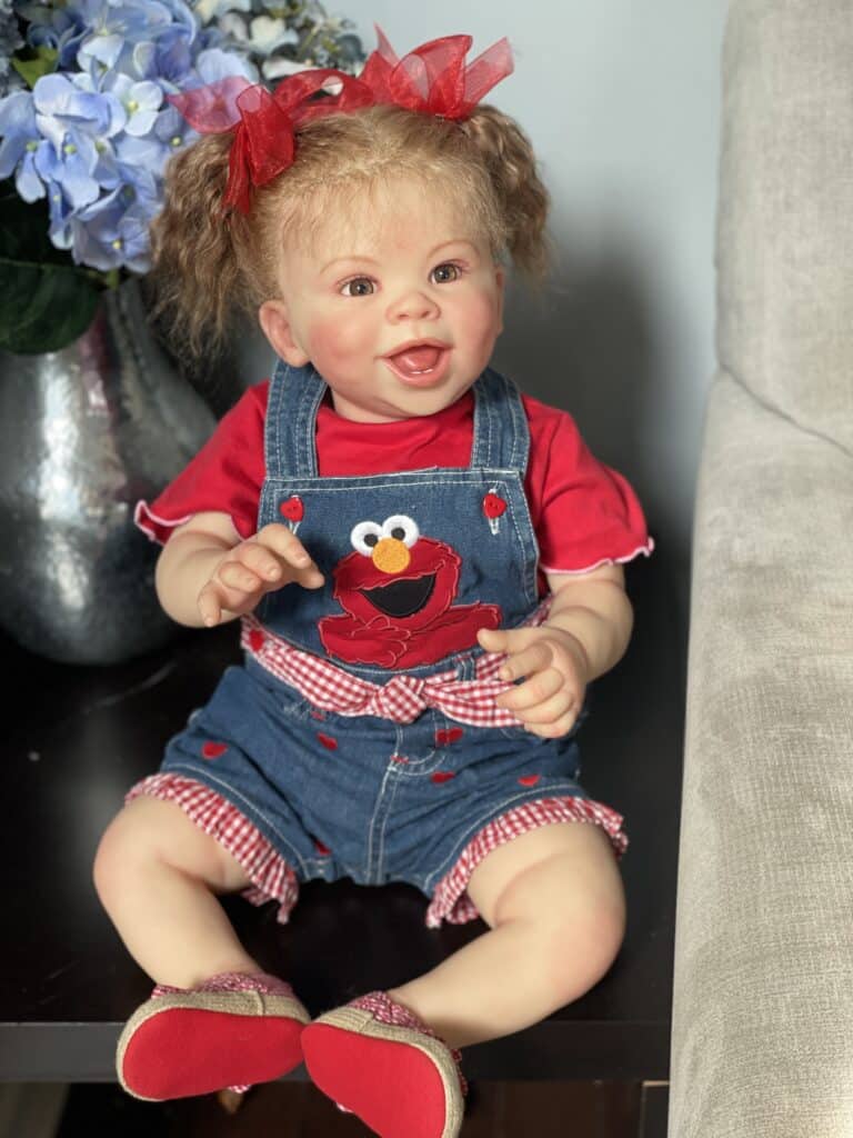 Early Reborn (Toy style) "Jordyn Smiling", by Laura Tuzio-Ross, 2014 ...